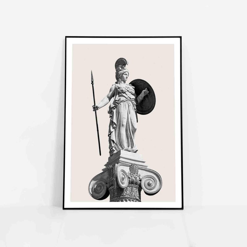 Athena Art Print - Etsy