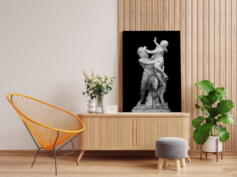 Poster the Rape of Proserpina Print Bernini PRINT - Etsy