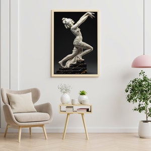 Dancing Woman Poster Dante Zoi | Dance of the Peacock Renaissance Style ...