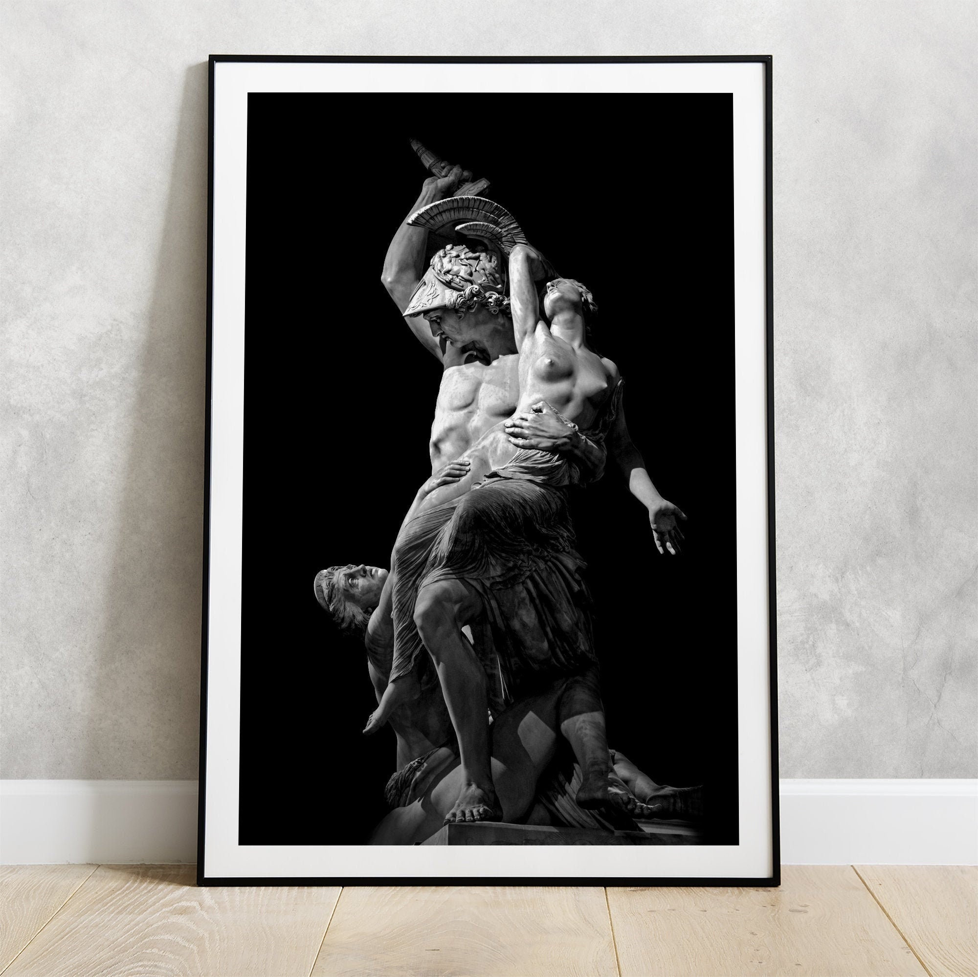 Rape of Polyxena by Pio Fedi Greek Mythology Sculpture Italian Statue ...