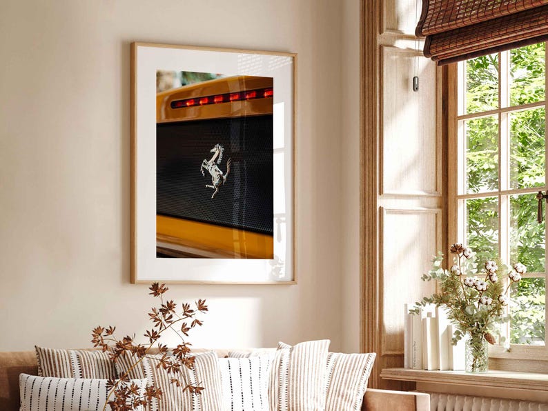 Ferrari Logo Poster, F1 Wall Art Formula One - Etsy UK