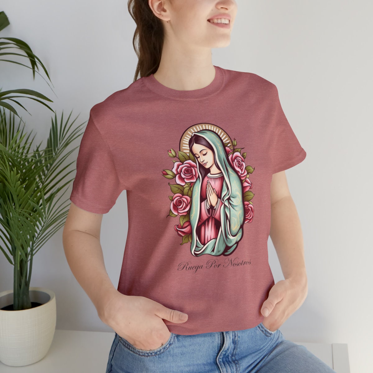 Virgen De Guadalupe,Virgencita,Camisa Católica, Ropa Catolica, Ropa ...
