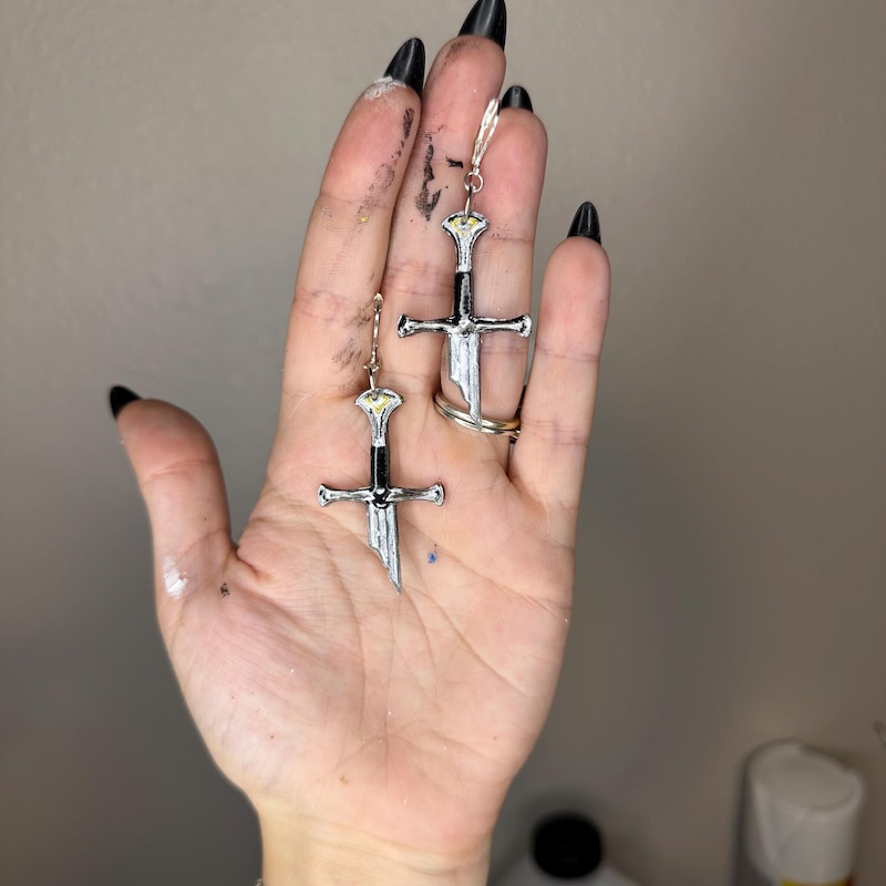 Weapon Earrings - Etsy