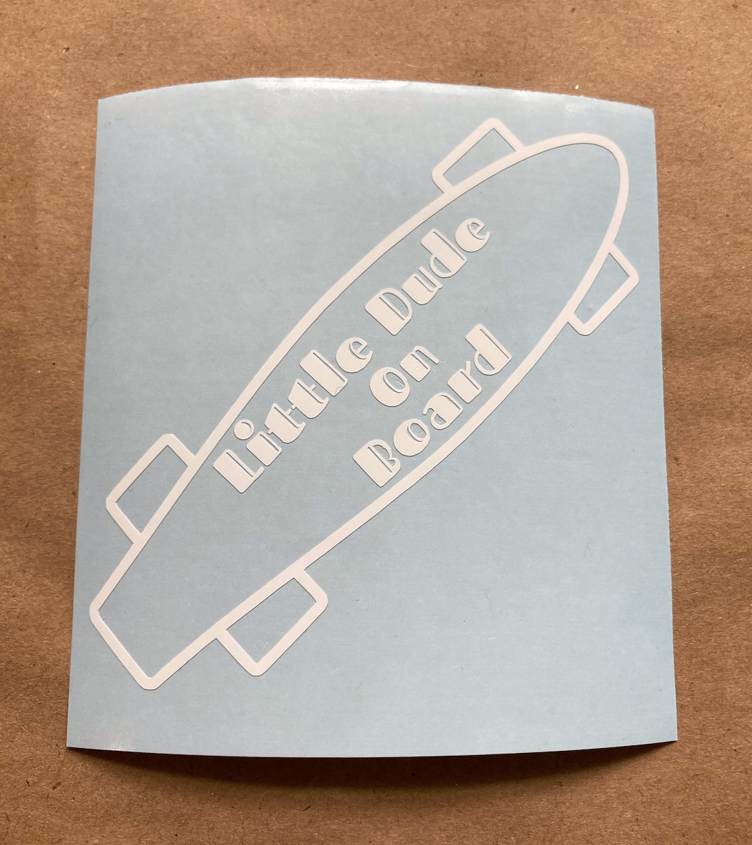 Baby / Little Dude on Board Decal - Etsy