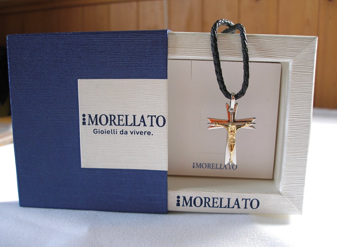Morellato, Italy- 'ciondolo' Collection Cross & Necklace - Etsy