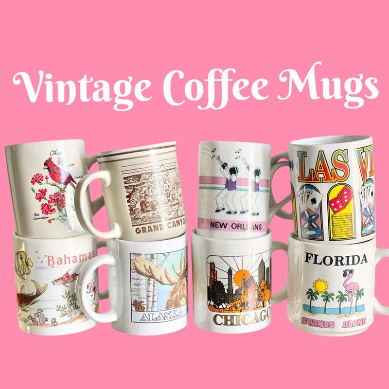 Vintage Coffee Mugs - Etsy
