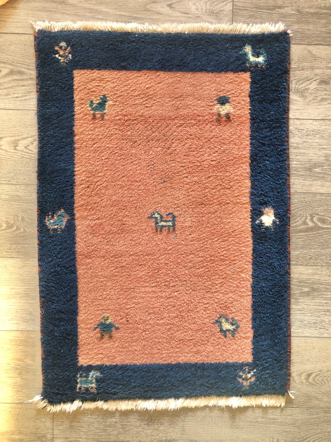 Persian Gabbeh Wool Llama Alpaca Boho Handmade Rug Carpet - Etsy