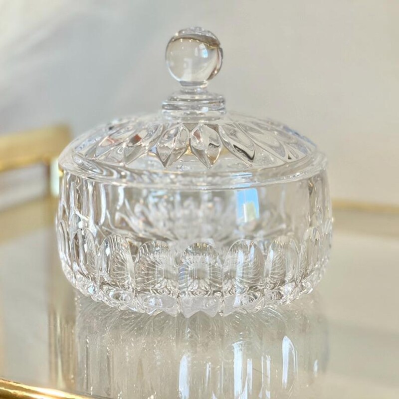 Crystal Candy Dish - Etsy