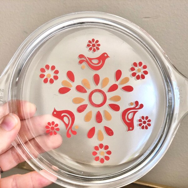 Vintage Pyrex Glass Lids 470 - Etsy