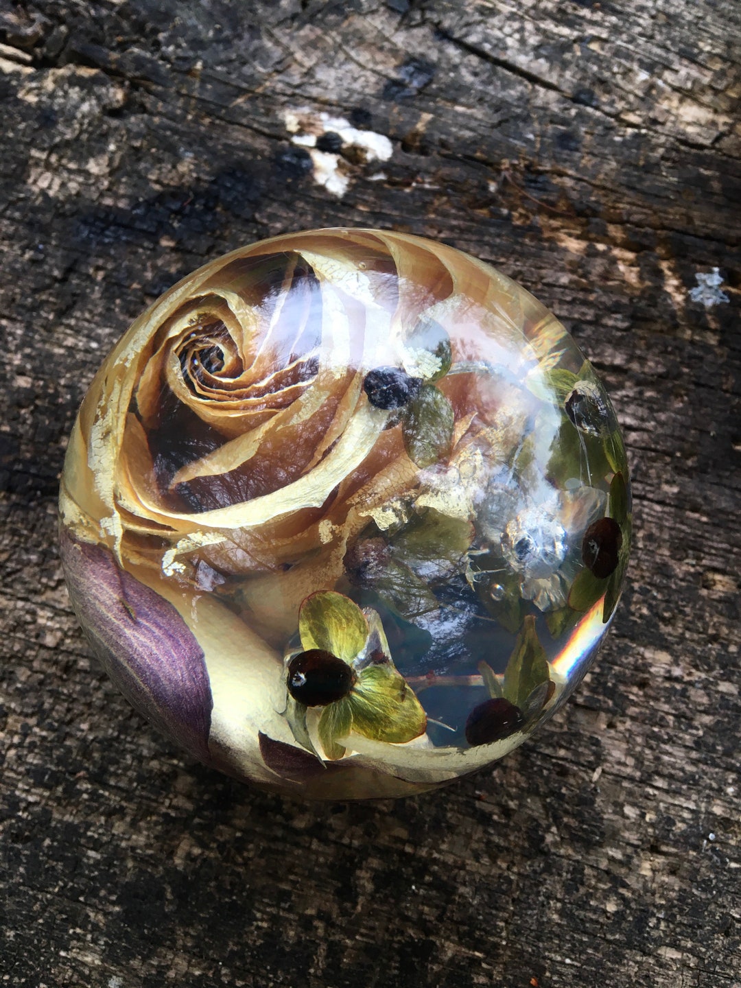 Memorial Preservation Paperweight, Funeral Flower Preservation ...