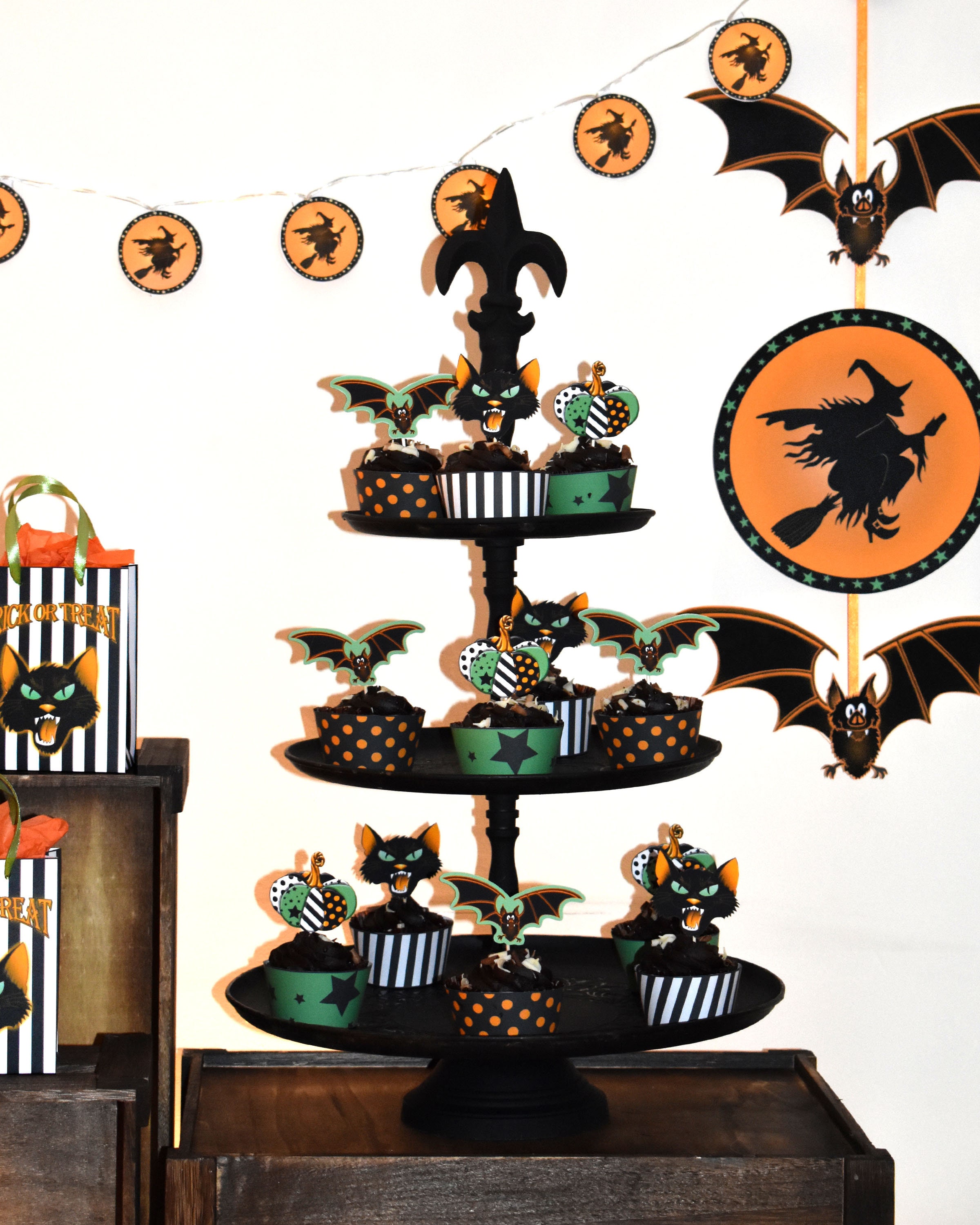 Vintage Spooky Kooky Halloween Printable Mini Pack - Etsy