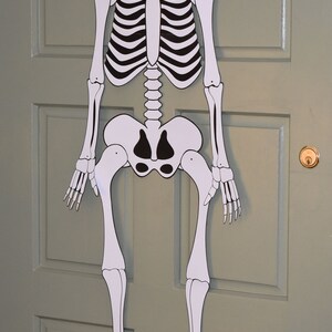 Printable Skeleton & Skeleton Sheriff Decoration - Etsy