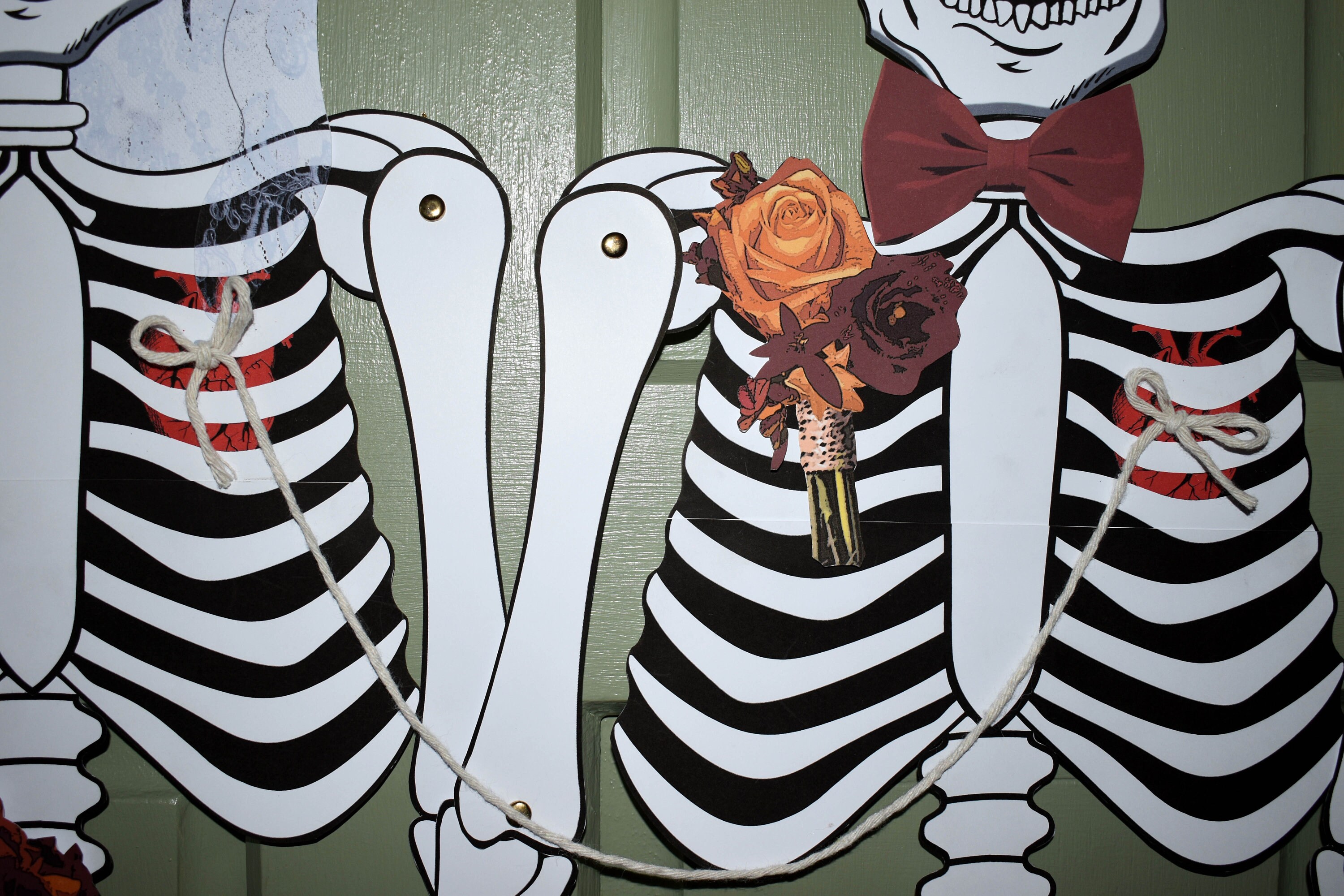 Halloween Printable Skeleton Bride & Groom - Etsy