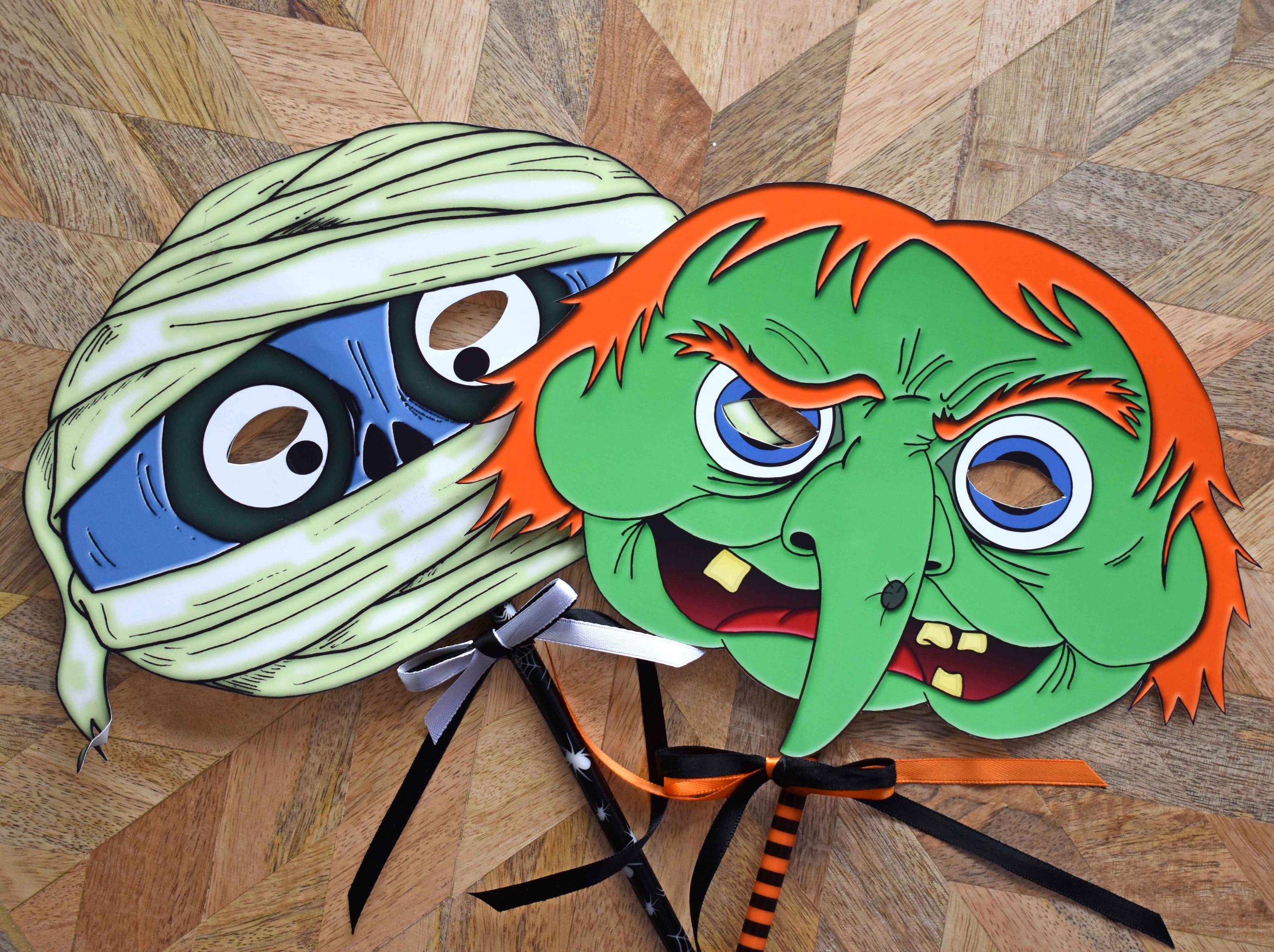 Printable Monster Face Masks/photo Props - Etsy