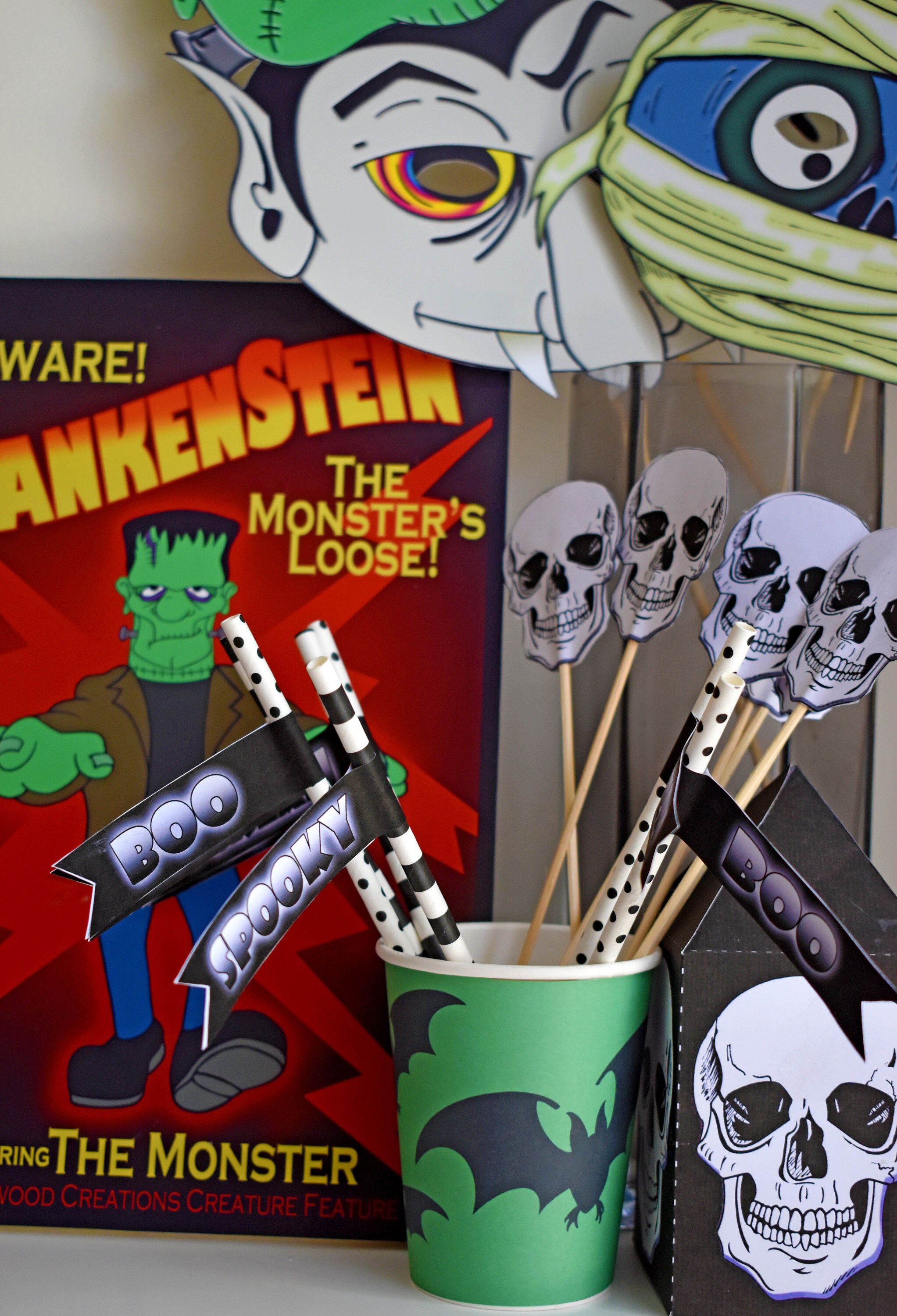 Monster Mash Halloween Party Printable Download - Etsy