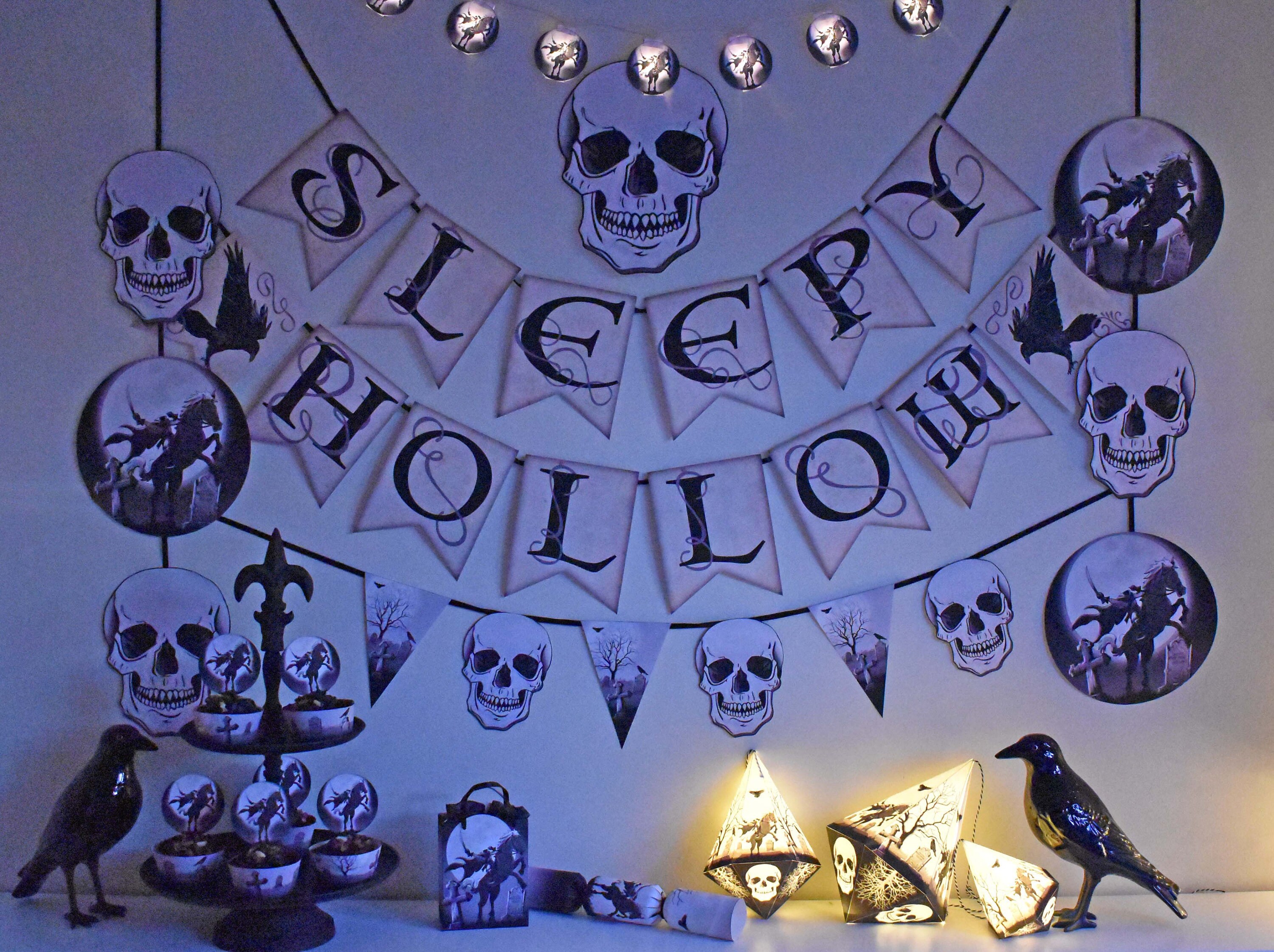 Printable Sleepy Hollow Printable Decorations Pack - Etsy