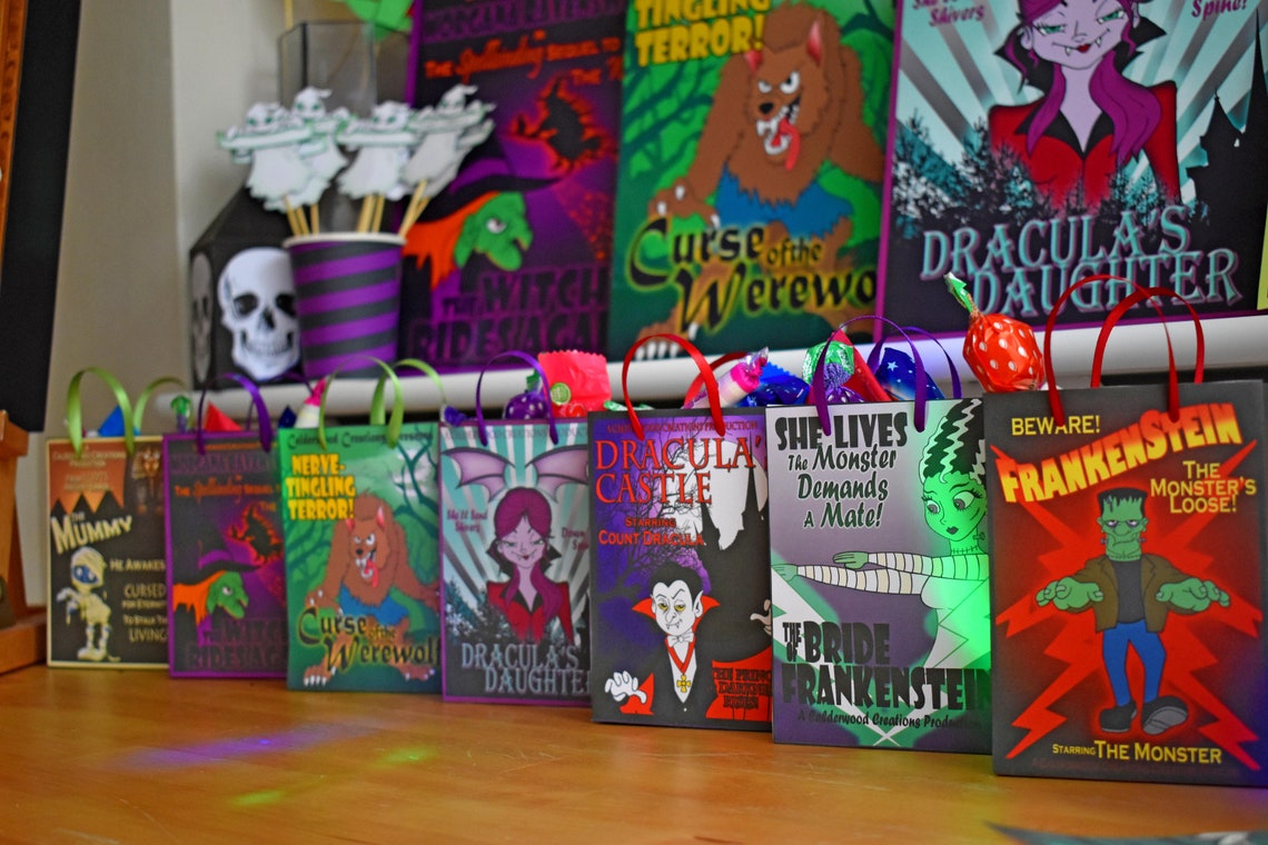 Monster Mash Halloween Party Printable Download | Etsy