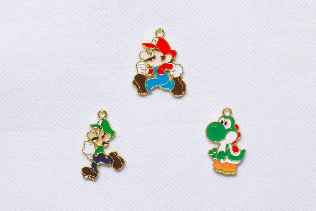 Super Mario Pet Collar Charms Tag Dog Cat - Etsy