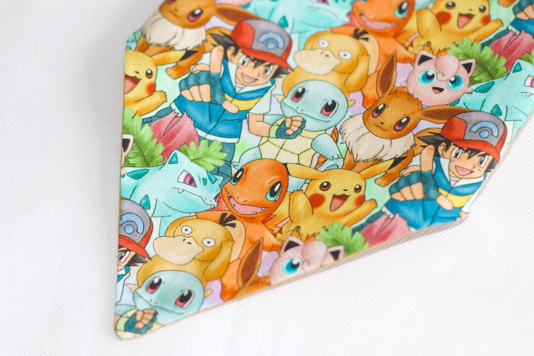 Pokemon Pet Bandana TV Cats Dogs Cartoon Nostalgia - Etsy