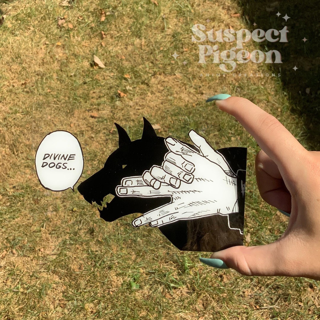 Divine Dogs Plexiglass Anime Painting Ready to Ship - Etsy