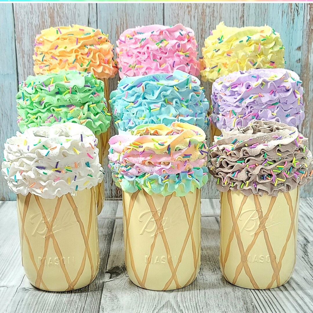 Ice Cream, Ice Cream Party, Ice Cream Jar, Candyland Party, Baby Shower ...
