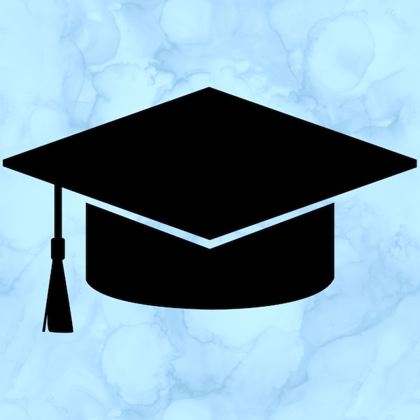 Graduation Cap Decal - Etsy