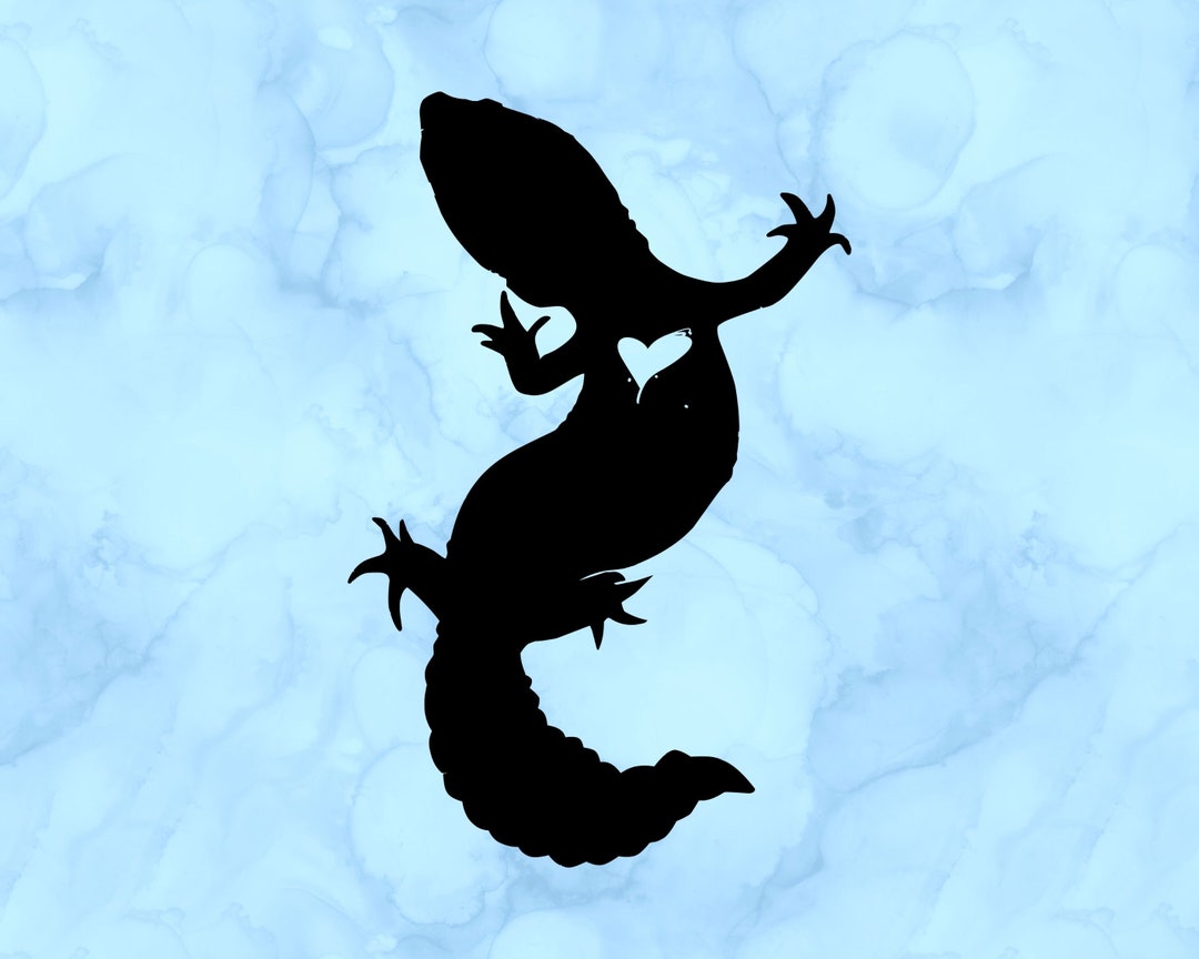 Leopard Gecko Heart Decal - Etsy