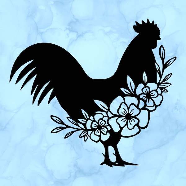 Rooster Decals - Etsy