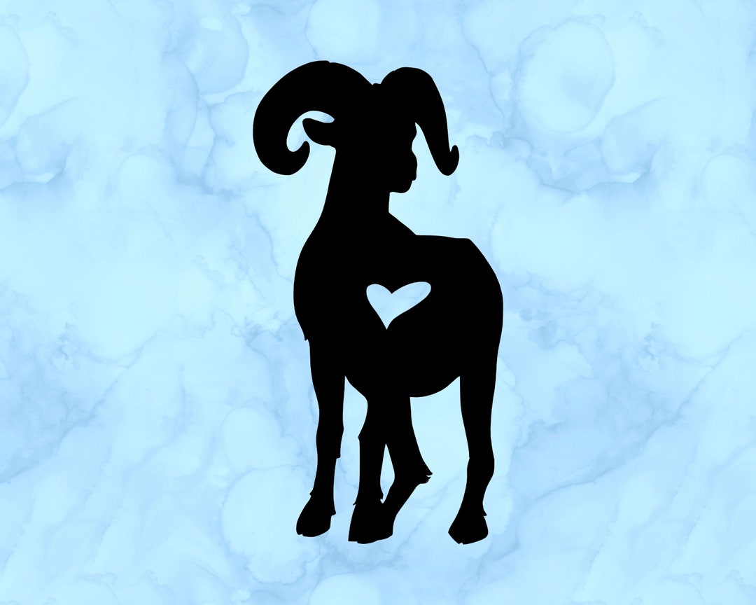Goat Heart Decal - Etsy