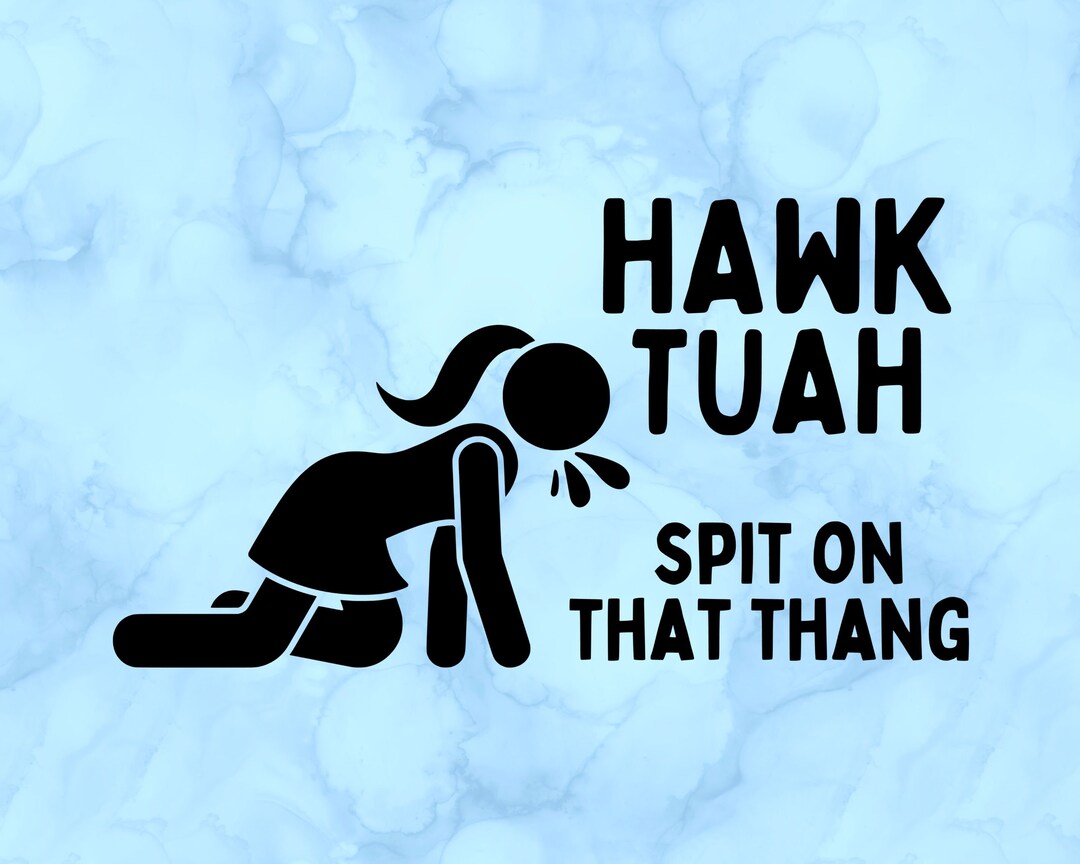 Hawk Tuah Decal - Etsy