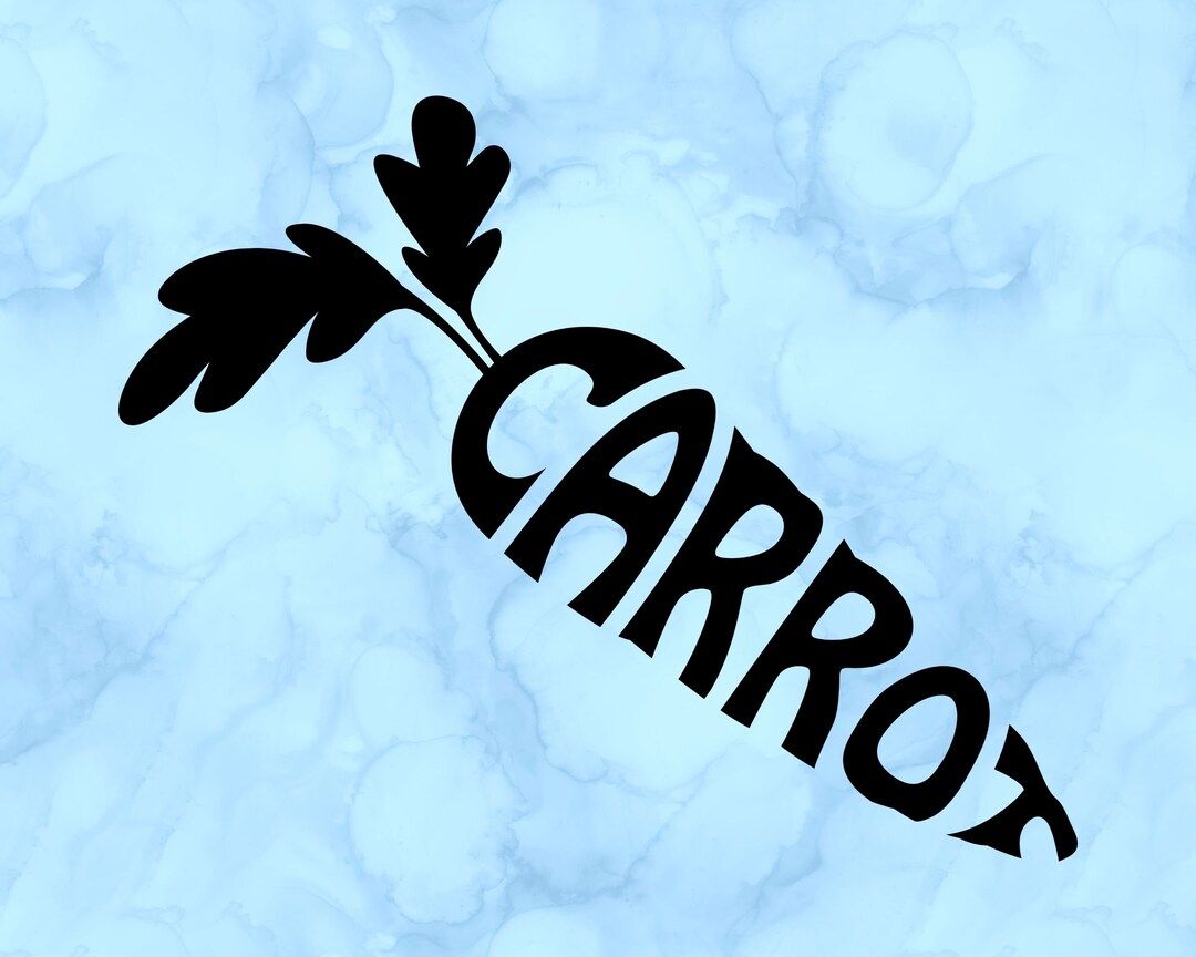 Carrot Decal - Etsy