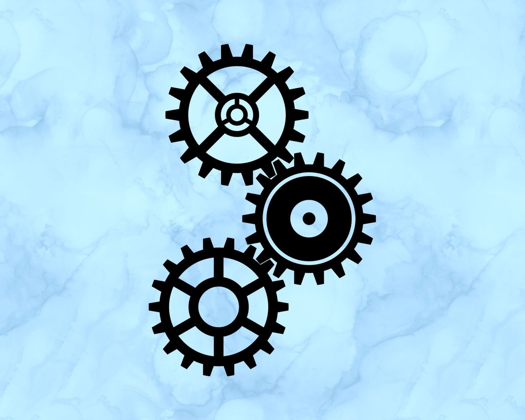 Gears Decal - Etsy