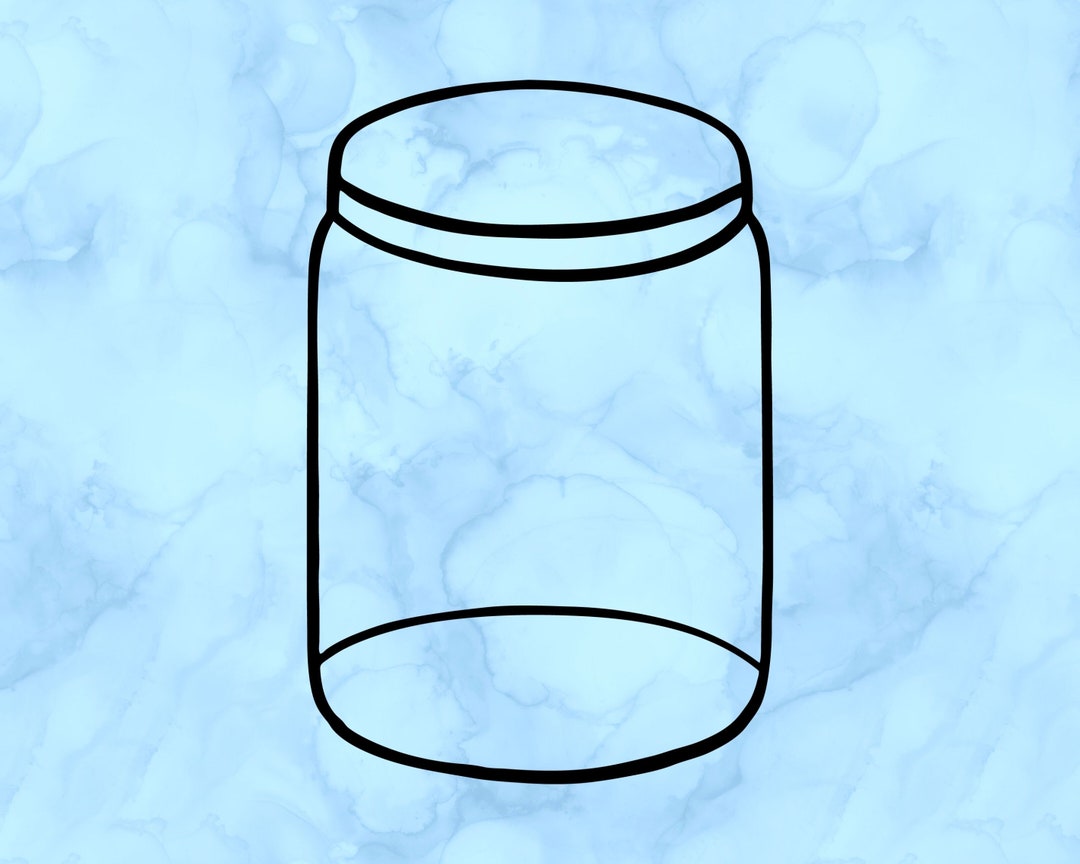 Mason Jar Decal - Etsy