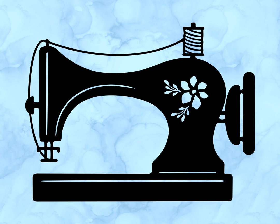Sewing Machine Decal - Etsy
