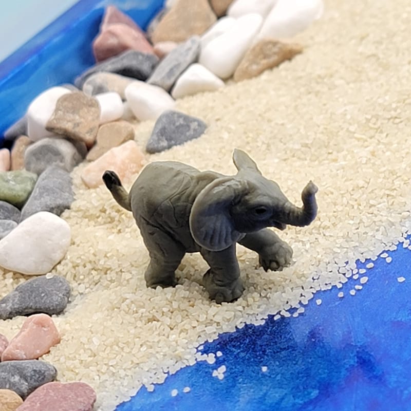Micro Elephant - Etsy