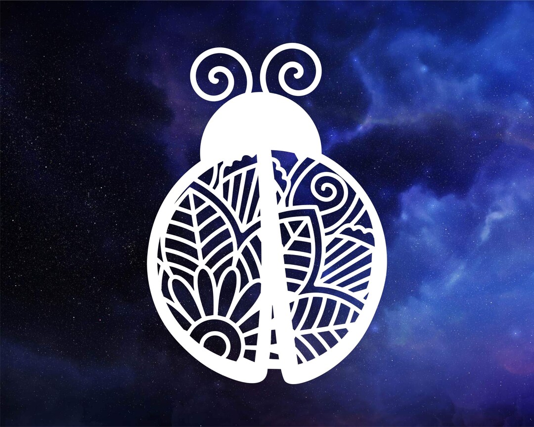 Ladybug Zentangle Decal - Etsy