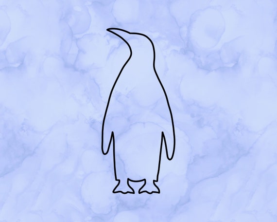 Contour Simple D'un Pingouin 130+ Simple Penguin Pictures Stock
