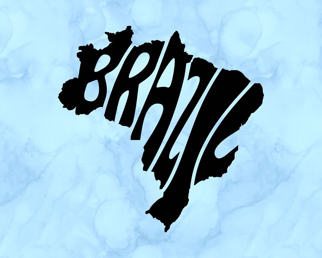 Brazil Decal - Etsy