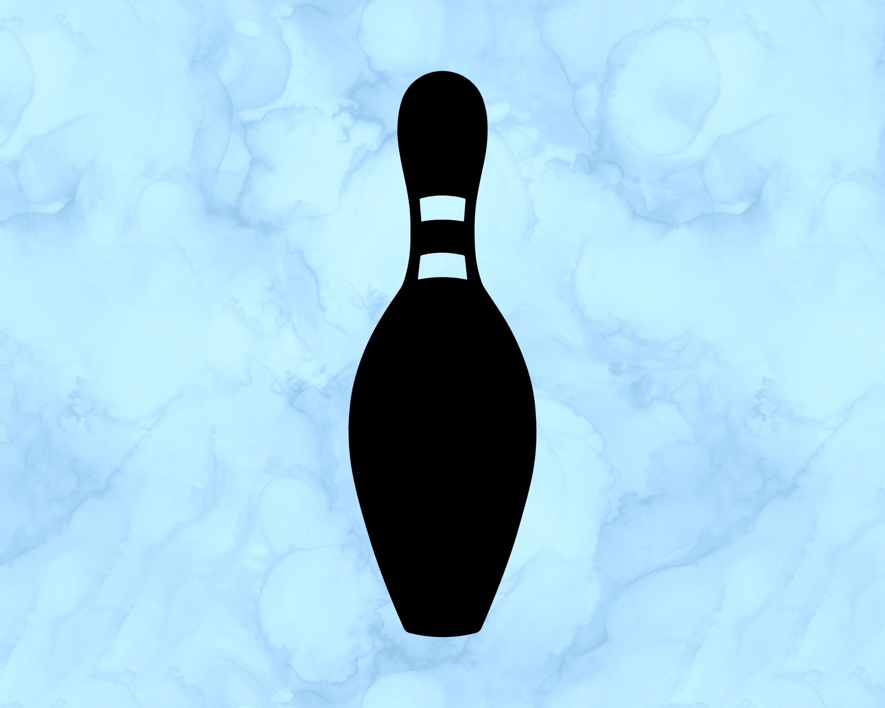 Bowling Pin Decal - Etsy