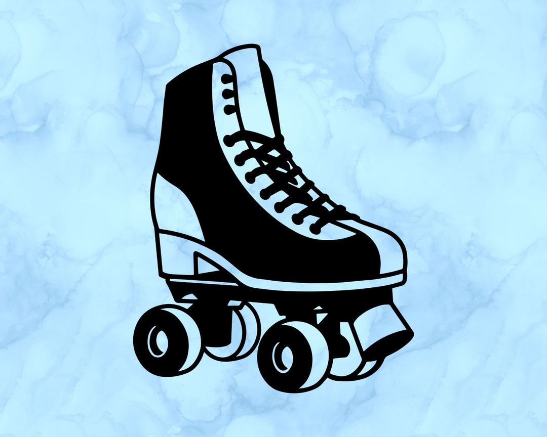 Roller Skate Decal - Etsy