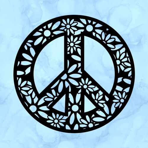 Peace Sign Car LARGE Window Decal Peace Out Decal Peace - Etsy