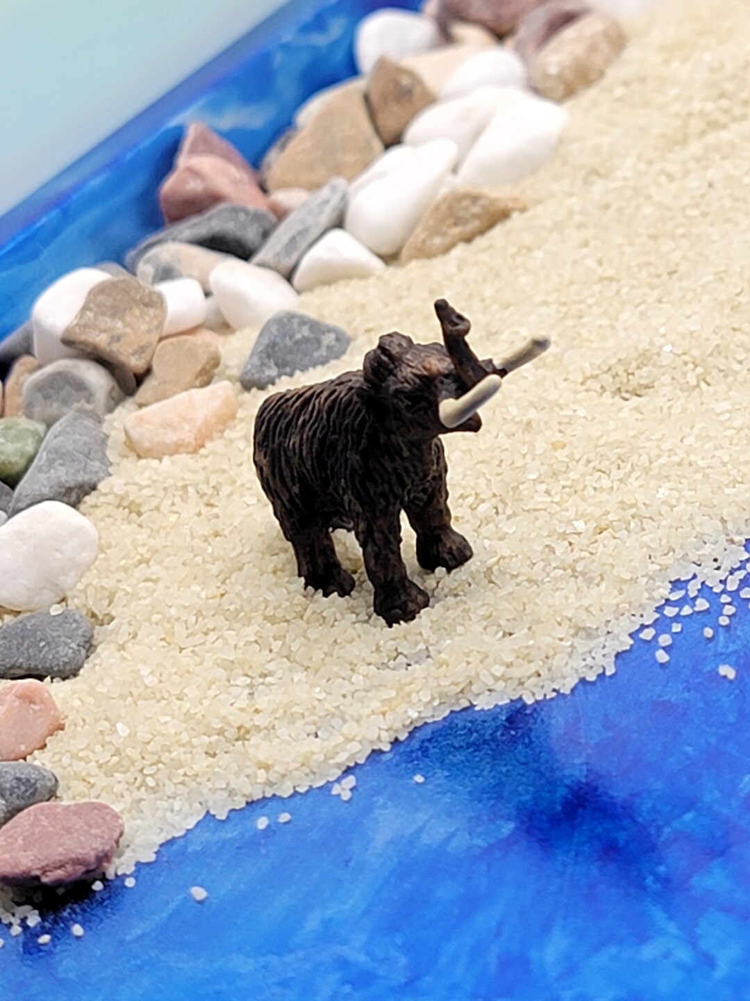 Mini Woolly Mammoth Figurine VERY SMALL - Etsy