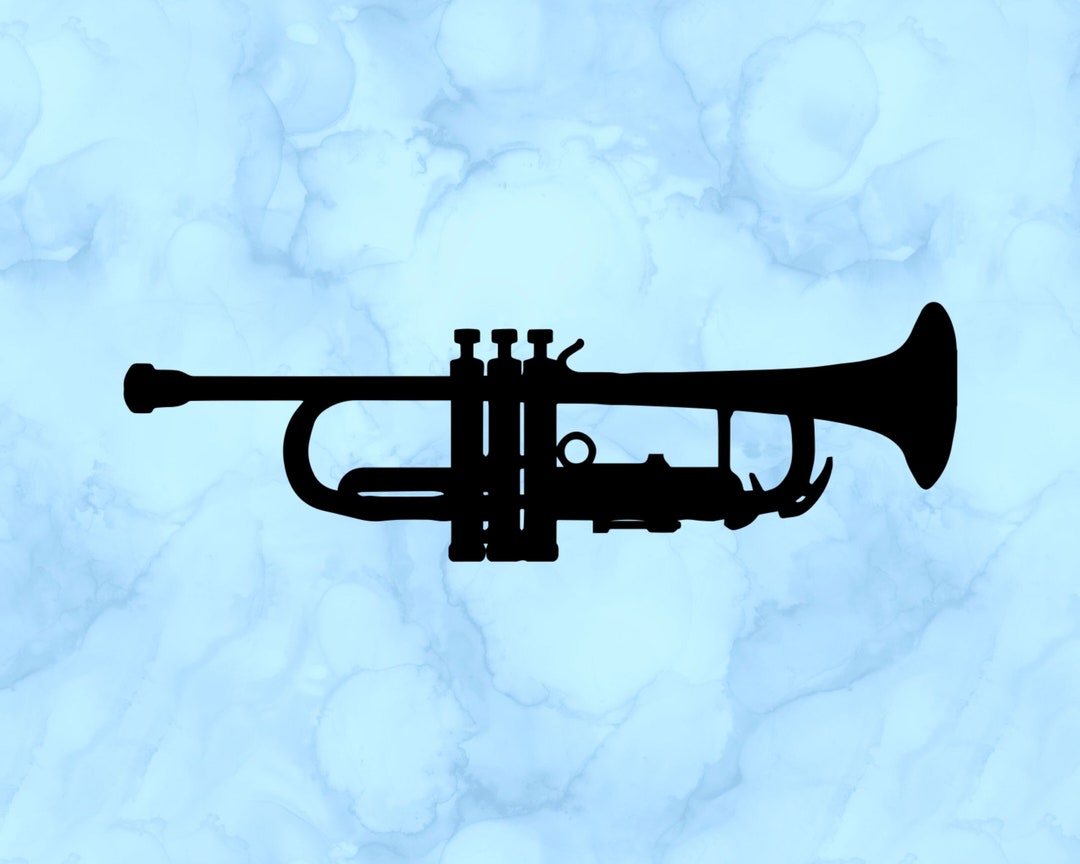 Trumpet Decal - Etsy