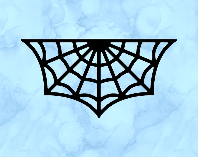 Spider Web Window Die Cut Decal Sticker Vinyl Car Many Colors & Sizes ...