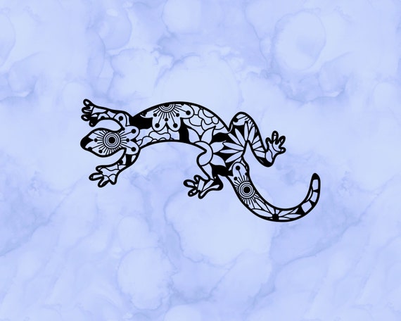 Goanna Zentangle Decal - Etsy