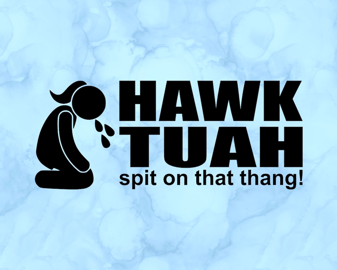 Hawk Tuah Decal - Etsy