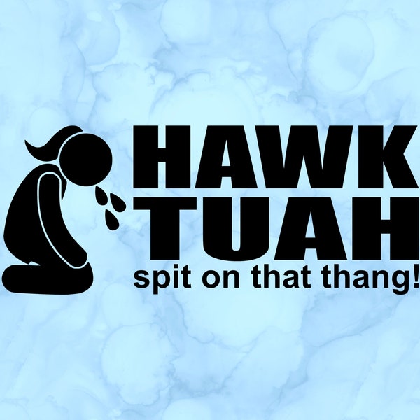 Hawk Tuah Decal - Etsy