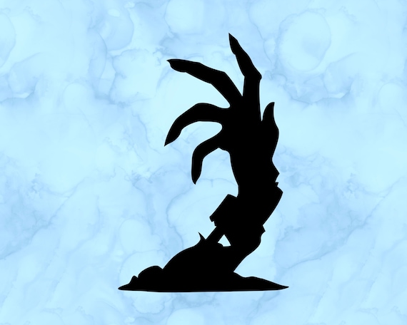 Zombie Hand Decal | Etsy