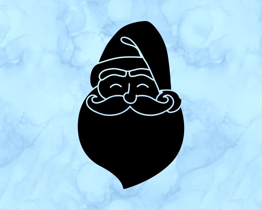 Santa Decal - Etsy