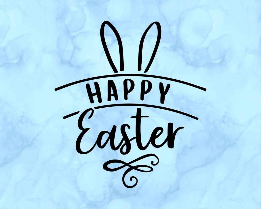 Happy Easter Decal - Etsy